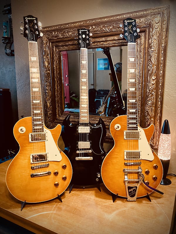 Epiphone Elite Elitist Collection-2 Les Paul Standard Pluses | Reverb