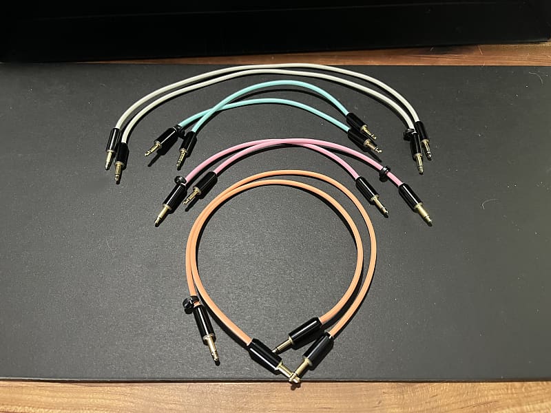 MyVolts Candycords Halo LED Modular Patch Cables Mix Pack 3 | Reverb