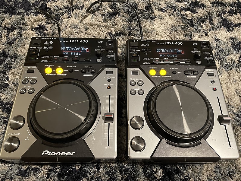 Pioneer CDJ-400 DJ Media Player/Controller (Pair) | Reverb