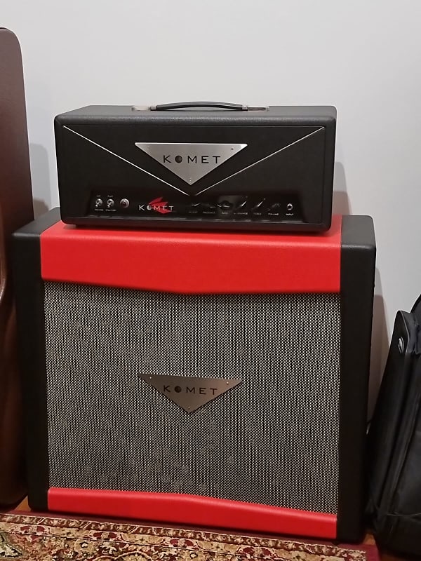 Komet 60 2014 black/red + cabinet | Reverb