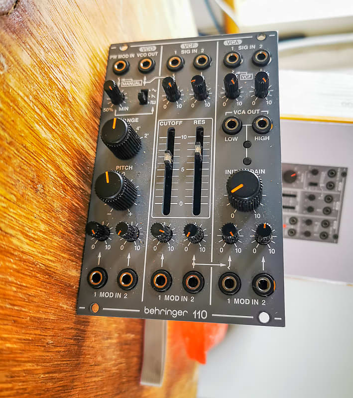 Behringer 110 - exc condition 2021 Silver Grey | Reverb Canada