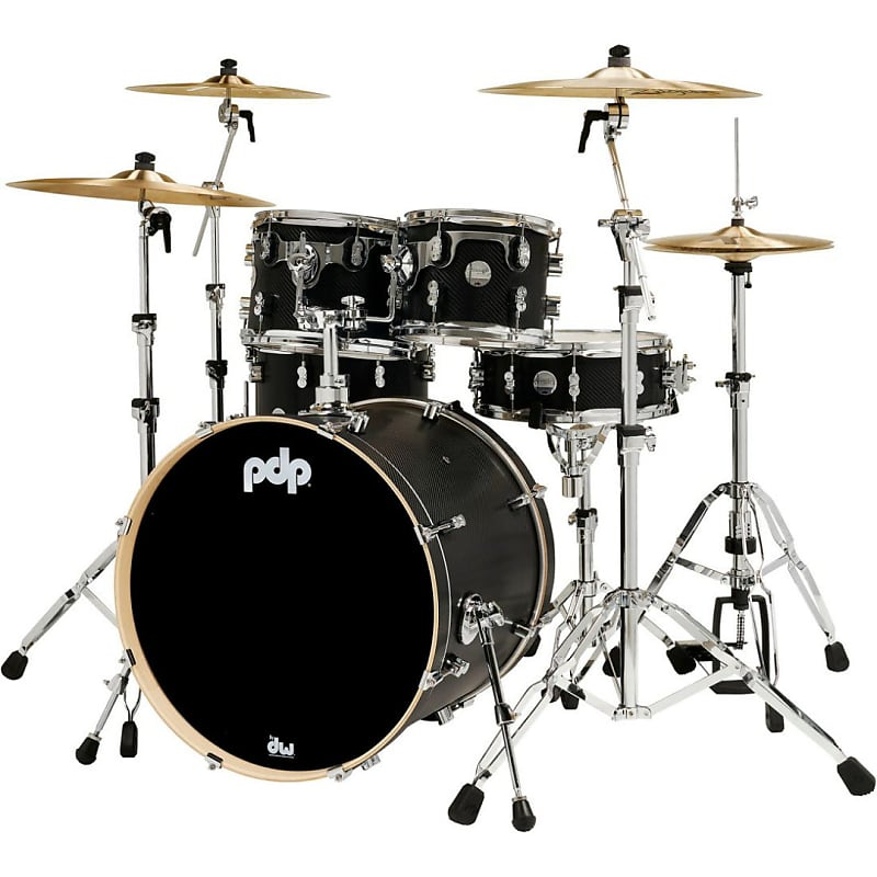 PDP Concept Maple 6-piece Shell Pack - Carbon Fiber with | Reverb