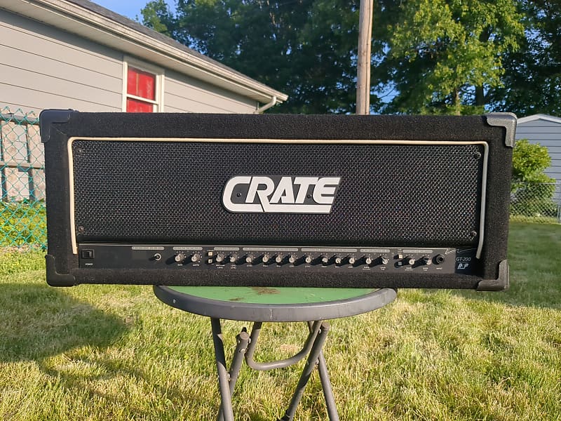 Crate GT-200H Early 90s - Fuzzy Black | Reverb