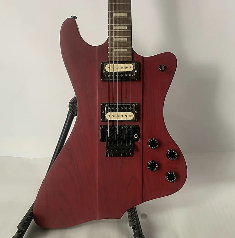 Deville Red Electric Guitar, Ash Wood Body, Mahogany | Reverb Ireland