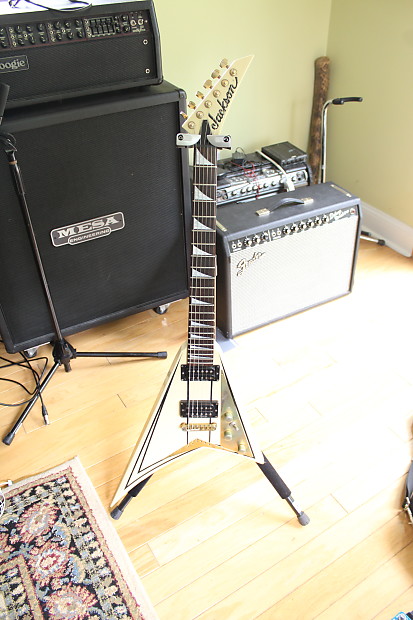 Jackson RR5 2007-2008 Ivory White | Reverb