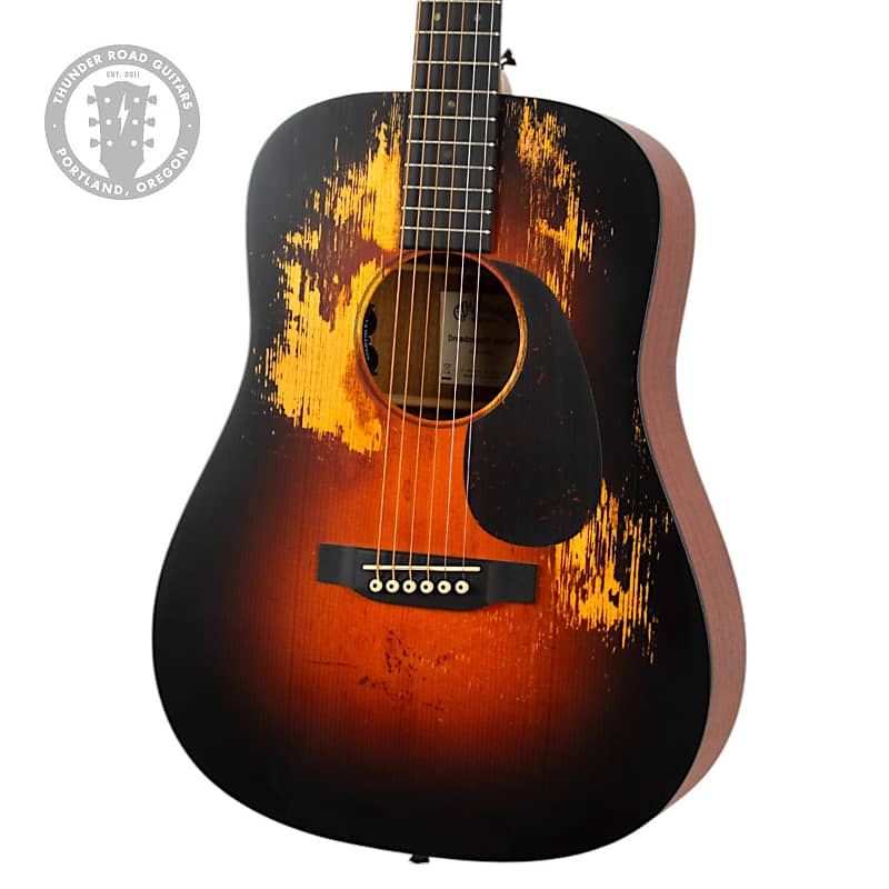 New Martin D Junior E StreetLegend Burst w/Onboard E1 | Reverb