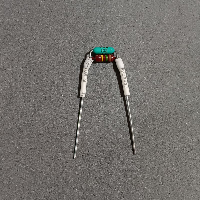 TREBLE BLEED "TV JONES" Spec, Diablo de Blanco, 1nF Corning | Reverb