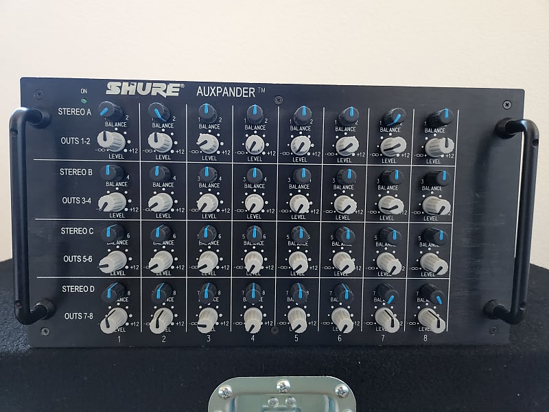 Shure Auxpander 8x8 Matrix Aux Mixer | Reverb