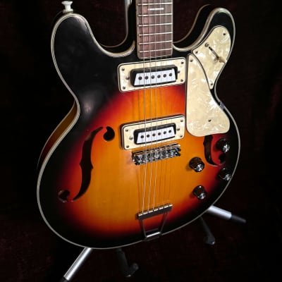 Bruno Maxitone ES-335 Style Electric Guitar - Pearloid | Reverb