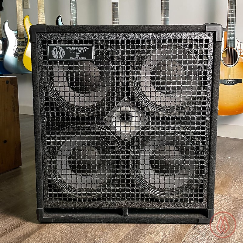 SWR Goliath III Bass Cabinet 4x10 with Horn | Reverb