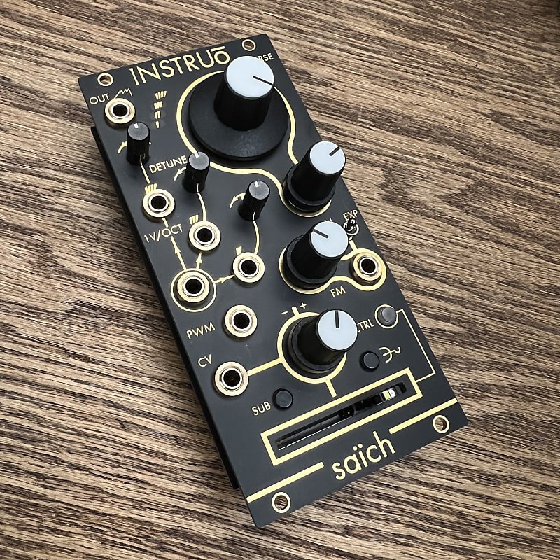 Instruo Saich - quad eurorack oscillator - black | Reverb
