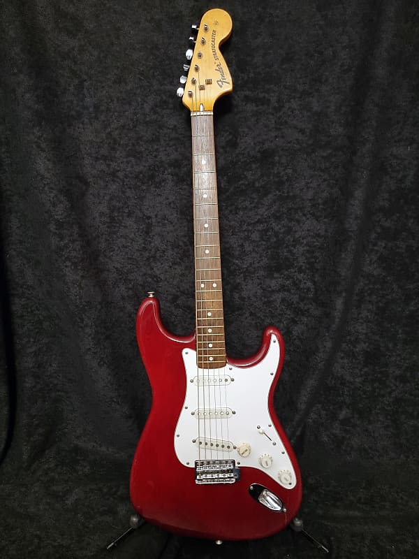 Fender Stratocaster 1974 Cherry / Candy Apple Red | Reverb