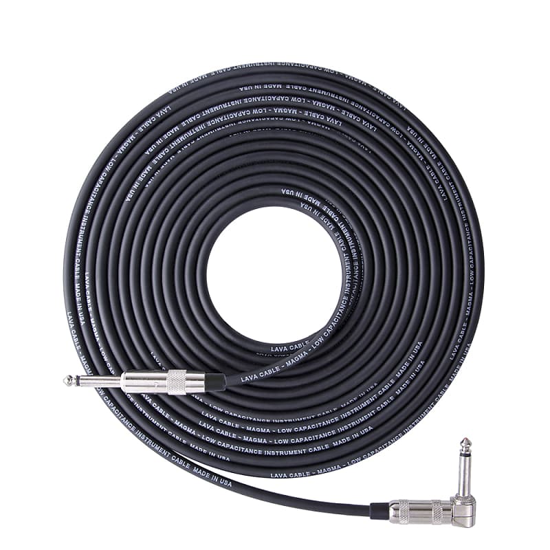 Lava 20ft Magma Rt Angle Inst Cable | Reverb