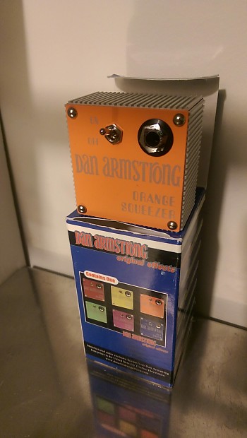 Dan Armstrong Orange Squeezer Compressor Reissue Free | Reverb