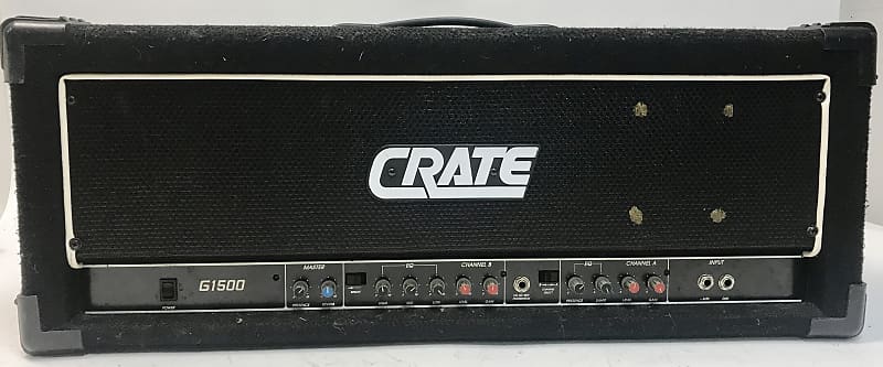 Crate G1500 early 90s - Black | Reverb