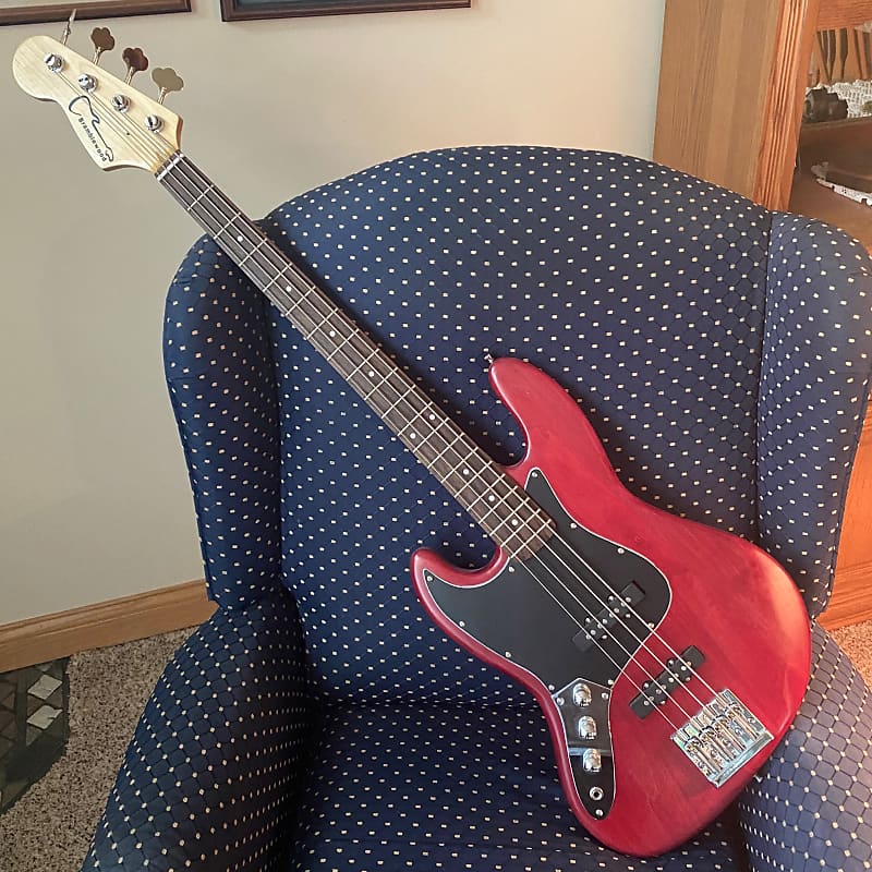 Left handed Jazz bass | Reverb