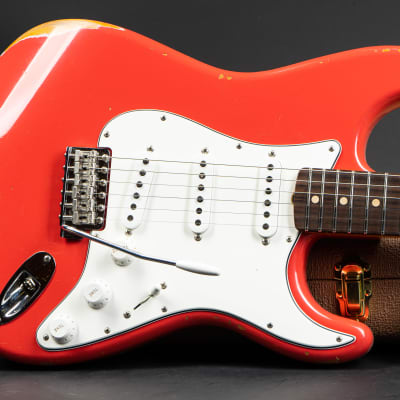 Fender Custom Shop 1961 Stratocaster Relic - Fiesta Red | Reverb