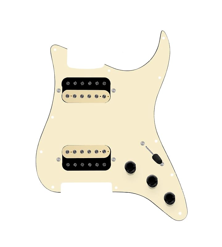 920D Custom Hot And Heavy HH Loaded Pickguard for Strat With | Reverb