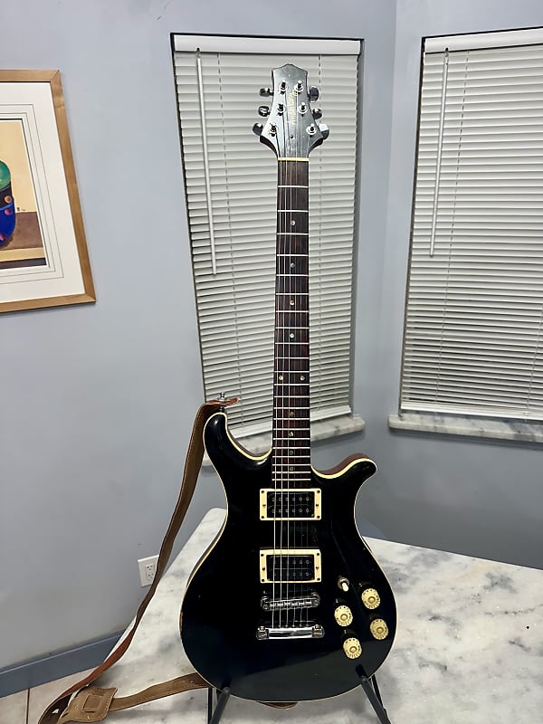 2003 Anderberg Gunnie Carved Top Neck Thru Custom | Reverb