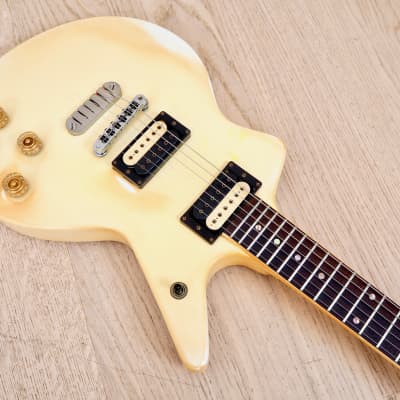 1981 Dean Elite Vintage Electric Guitar White USA-Made | Reverb