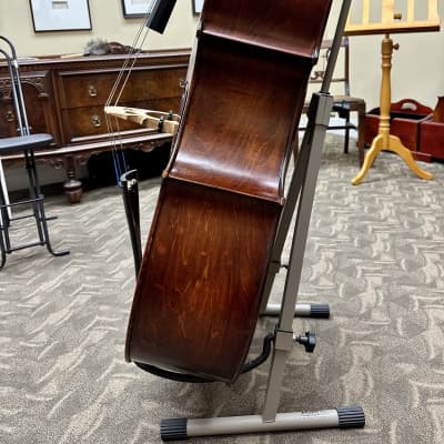 Andreas Eastman 5/8 'Hybrid' Upright Bass w/ Violin Corners | Reverb