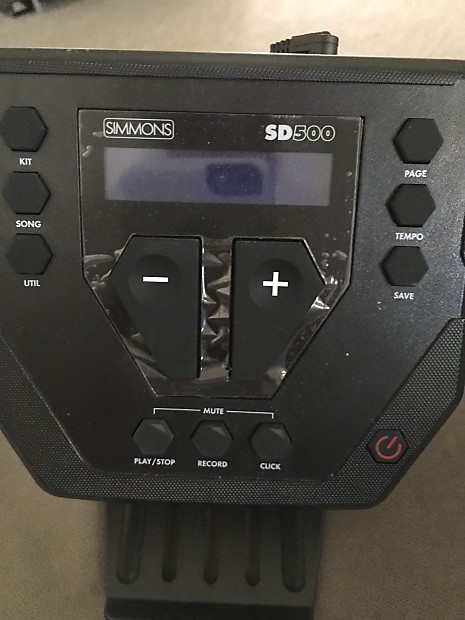 Simmons SD500 Electronic Drum Module | Reverb