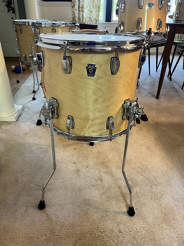 Ludwig Classic Maple 13×15FT (2010) - Natural Maple Lacquer | Reverb