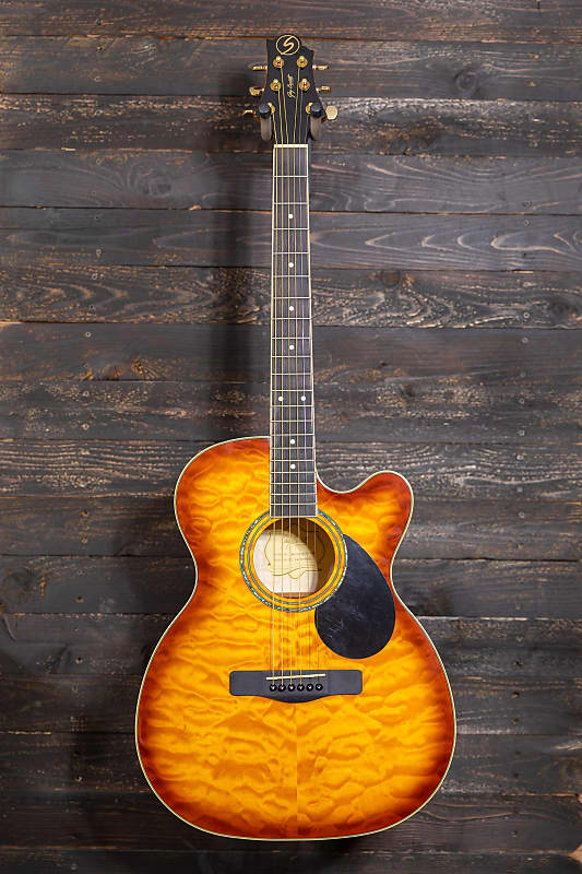 Samick Greg Bennett OM100QC, MIRC | Reverb