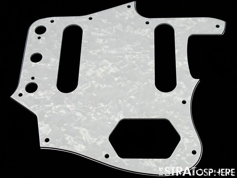 * NEW White Pearloid Jaguar PICKGUARD for Fender American | Reverb