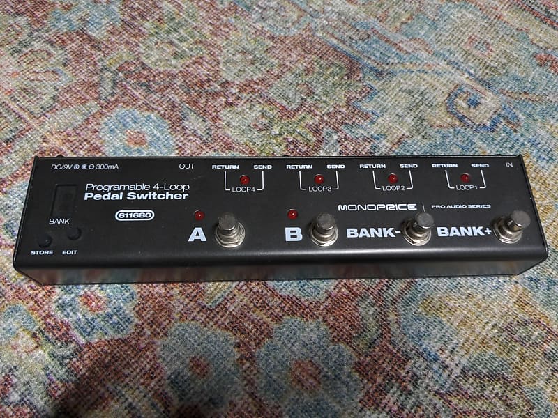 4 loop pedal switcher | Reverb