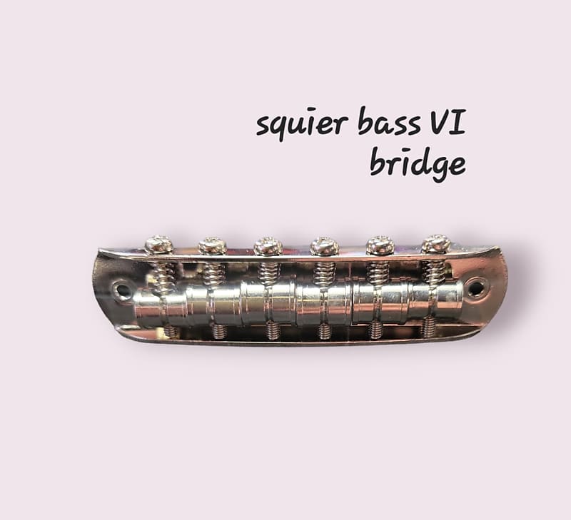 Open Box Squier Bass Vi Bridge Only Reverb