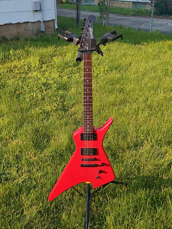 Hamer Scarab XT Great Condition Red Guitar | Reverb