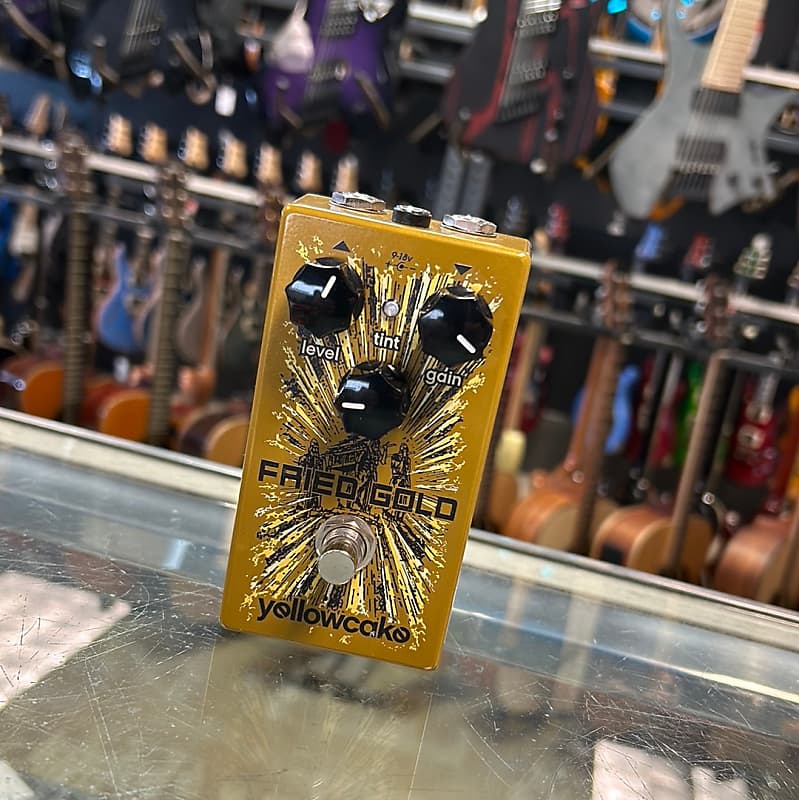 Yellowcake Pedals Fried Gold Overdrive | Reverb