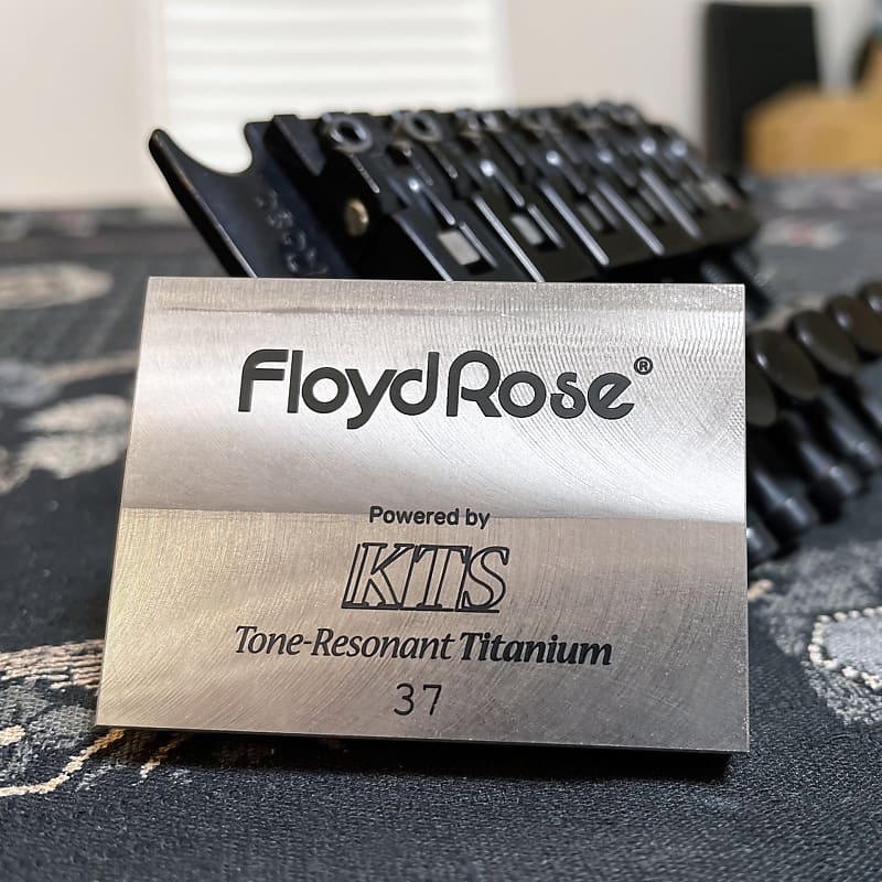 Floyd Rose x KTS Titanium Sustain Block - 37mm 2024 | Reverb