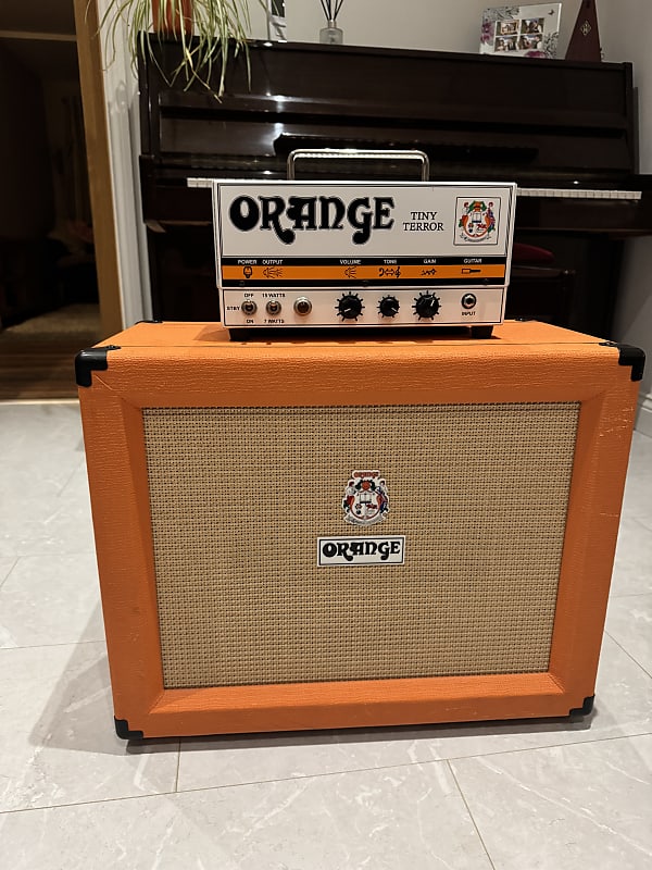 Orange Tiny Terror Amp Head + Orange PPC112 Cab 2006 | Reverb UK