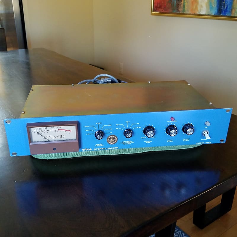 Orban Model 418a Stereo Limiter Blue FET Drum Crusher 1176 | Reverb