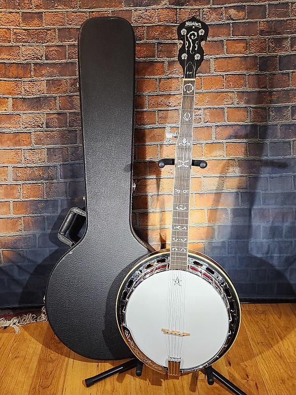 Washburn B19 Banjo Tobacco Burst w/ OHSC | Reverb