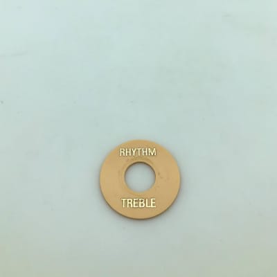 Gibson Les Paul Toggle Switch Washer Poker Chip 2000’s+ Creme | Reverb