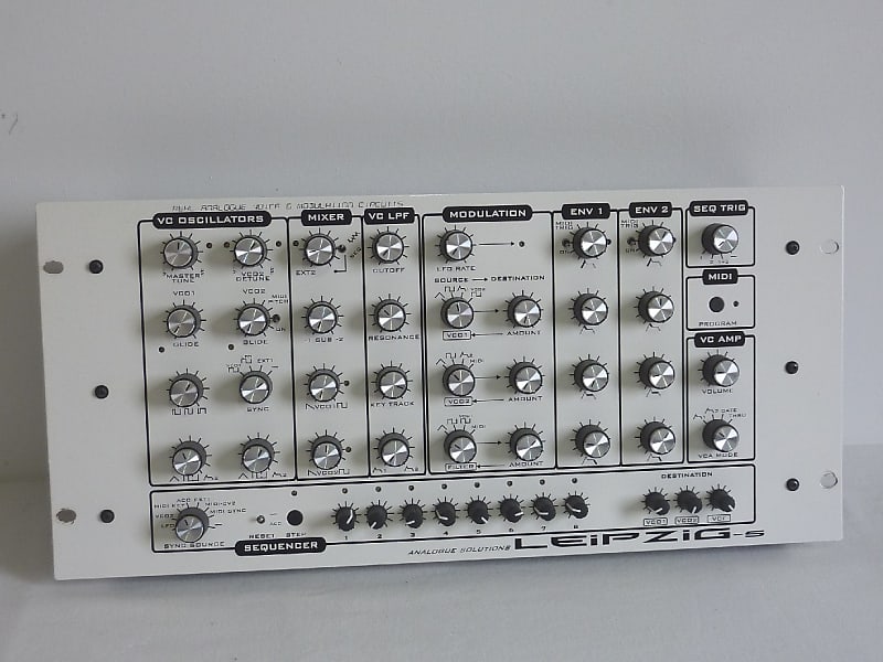 Analogue Solutions Leipzig-S synthesiser and sequencer | Reverb