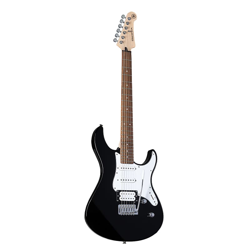 Yamaha PAC112V Pacifica & Lesson (Black) - Electric Guitar | Reverb