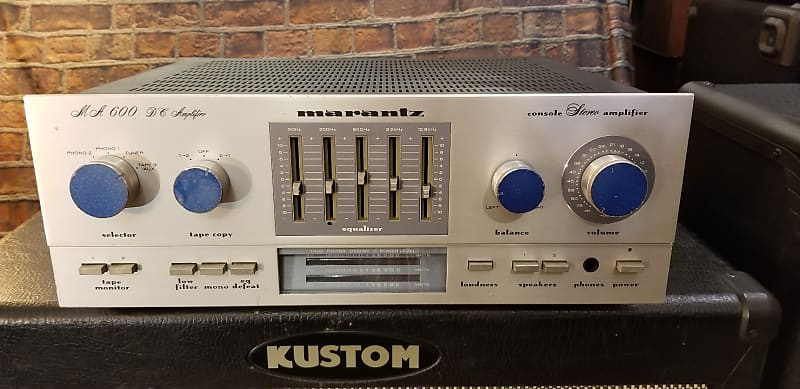 Marantz MA 600 DC Amplifier Silver | Reverb