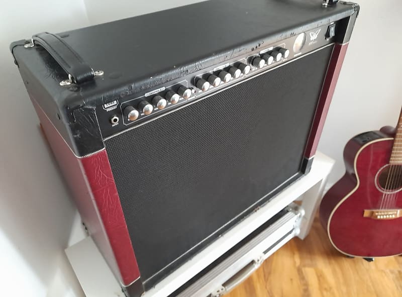 Ashdown Fallen angel 100 DSP 2000s - Black / Red Leather | Reverb UK