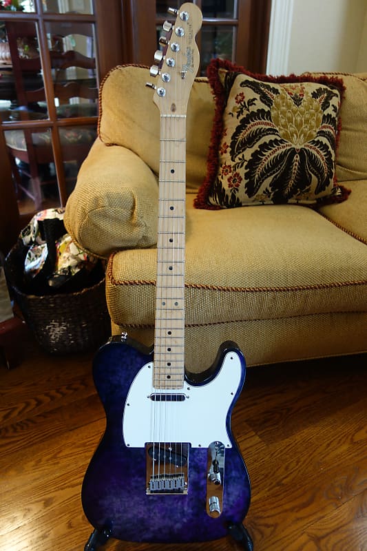 Fender Aluminum Telecaster 1996 Violet Metal Burst (Extremely | Reverb