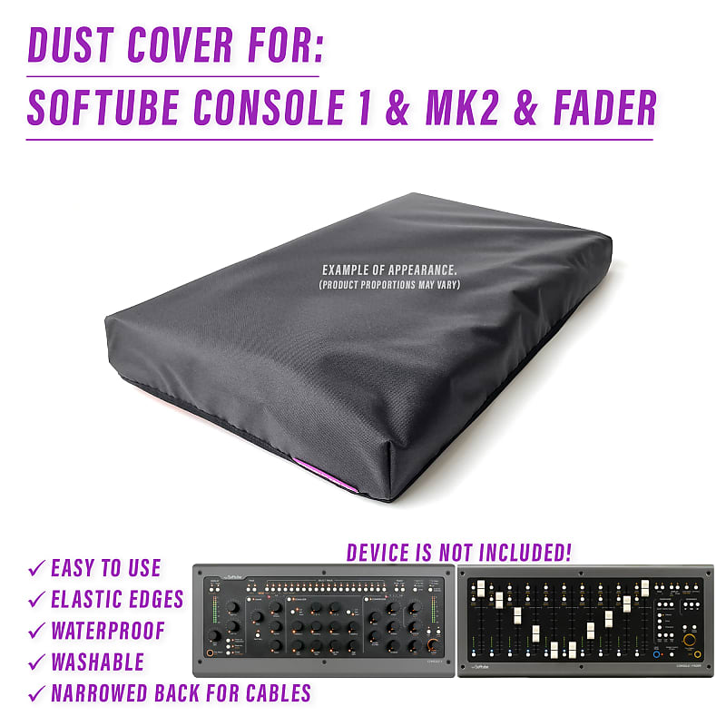 DUST COVER for Softube Console 1 / Console 1 Mk2 / Console 1 | Reverb