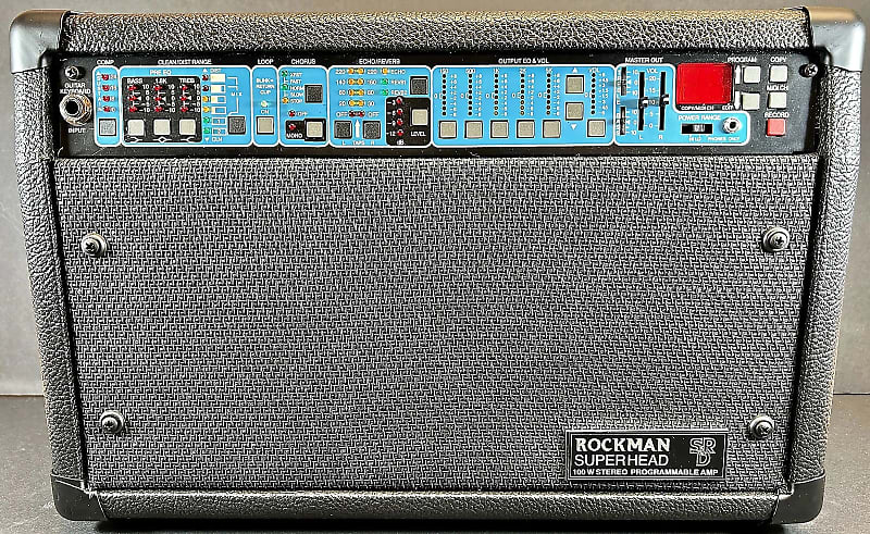 ROCKMAN SuperHead 100W Stereo Amplifier - Fully Refurbished & | Reverb