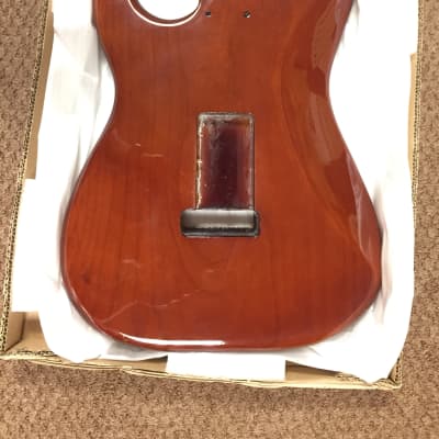 Stratocaster Body Quilted Maple on Alder Sunburst | Reverb