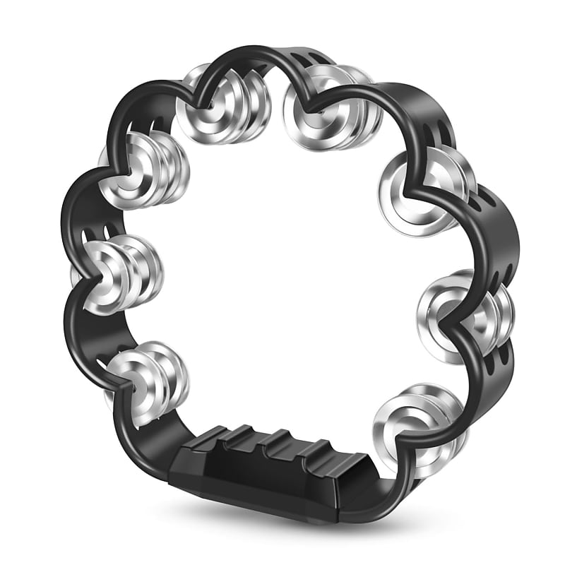 Flower Tambourine - 8 Inch Handheld Percussion Instrument | Reverb