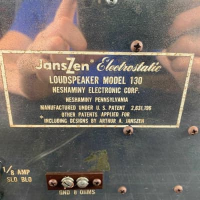 Janszen Tweeter Model 130 Single | Reverb
