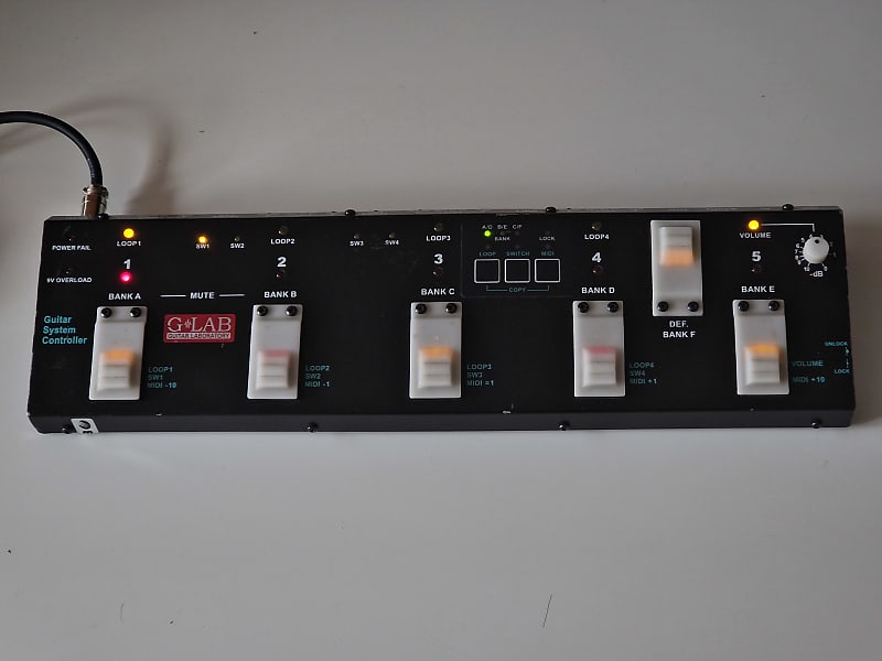 G-LAB Guitar System Controller, Pedalboard Controller | Reverb