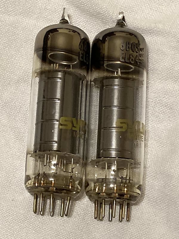 Sylvania EL-84 Power Tubes Matched | Reverb